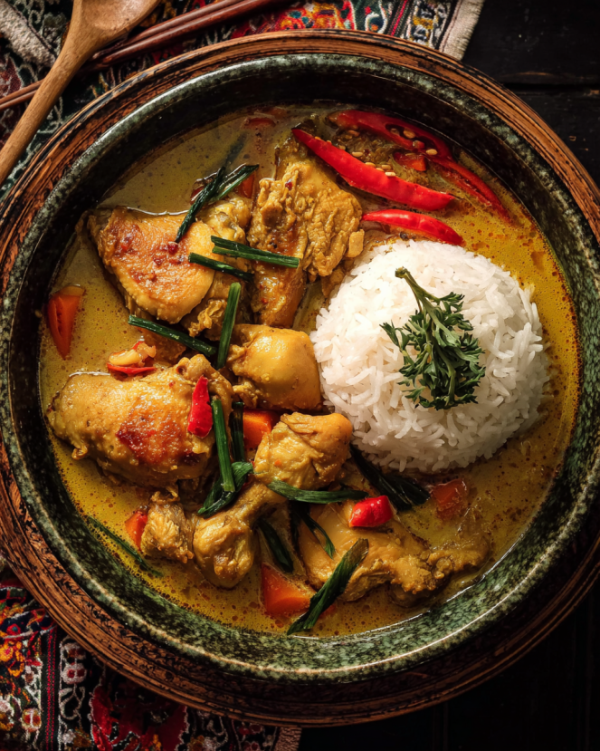 Burmese Chicken in Coconut Sauce – Recipes Training